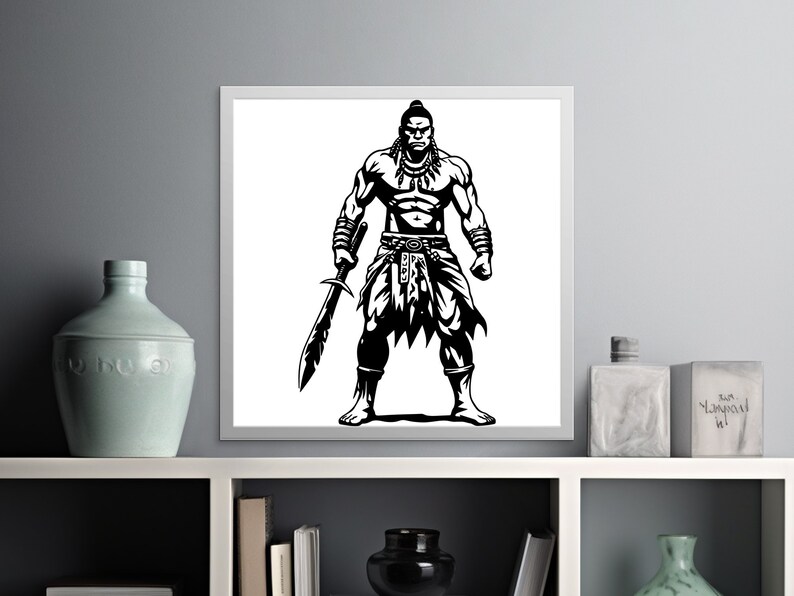 NATIVE HAWAIIAN WARRIOR Svg, Native Hawaiian Samoan Svg Files for ...