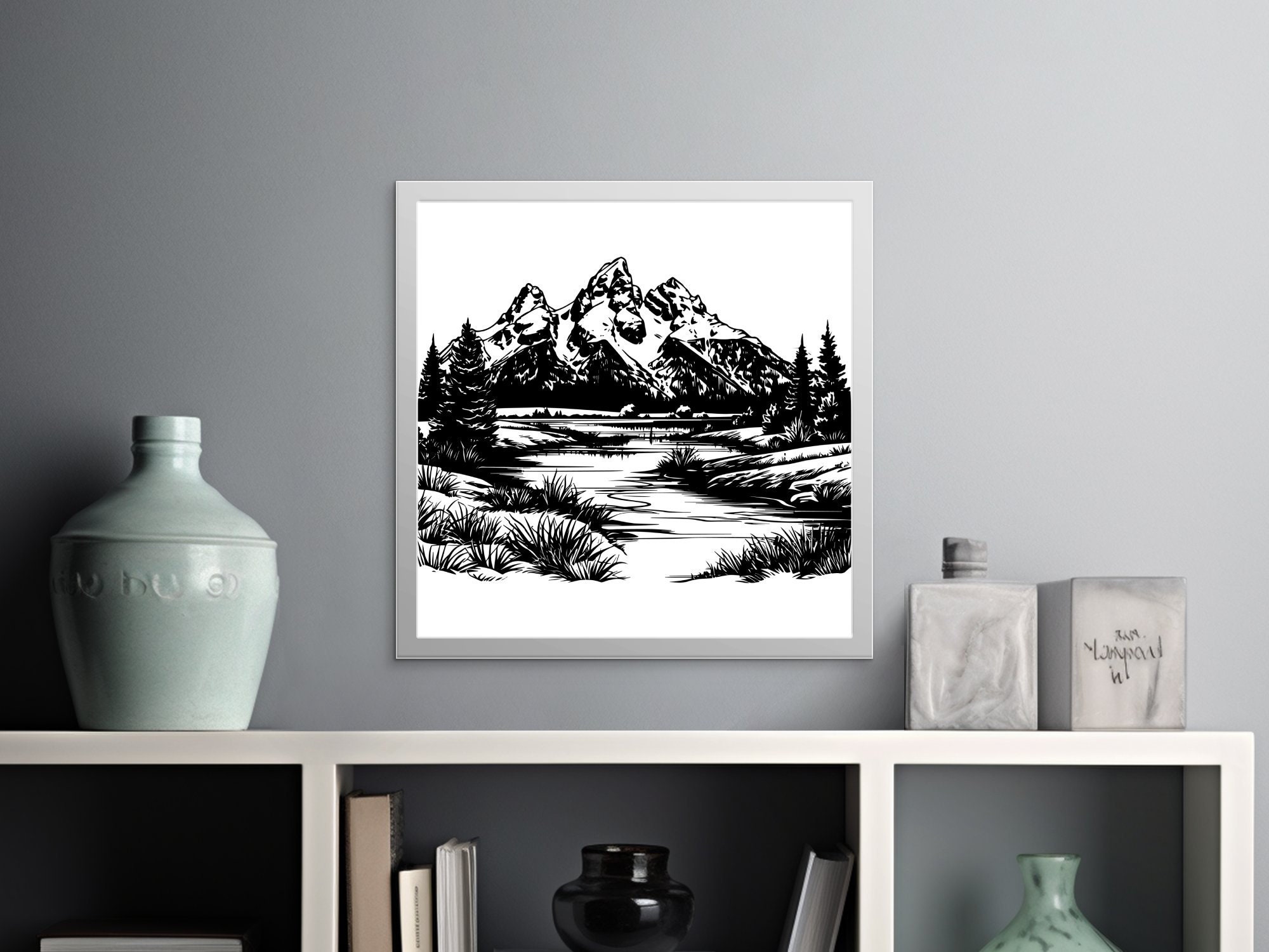 GRAND TETON National PARK Svg, Grand Teton State Park Svg Files for ...