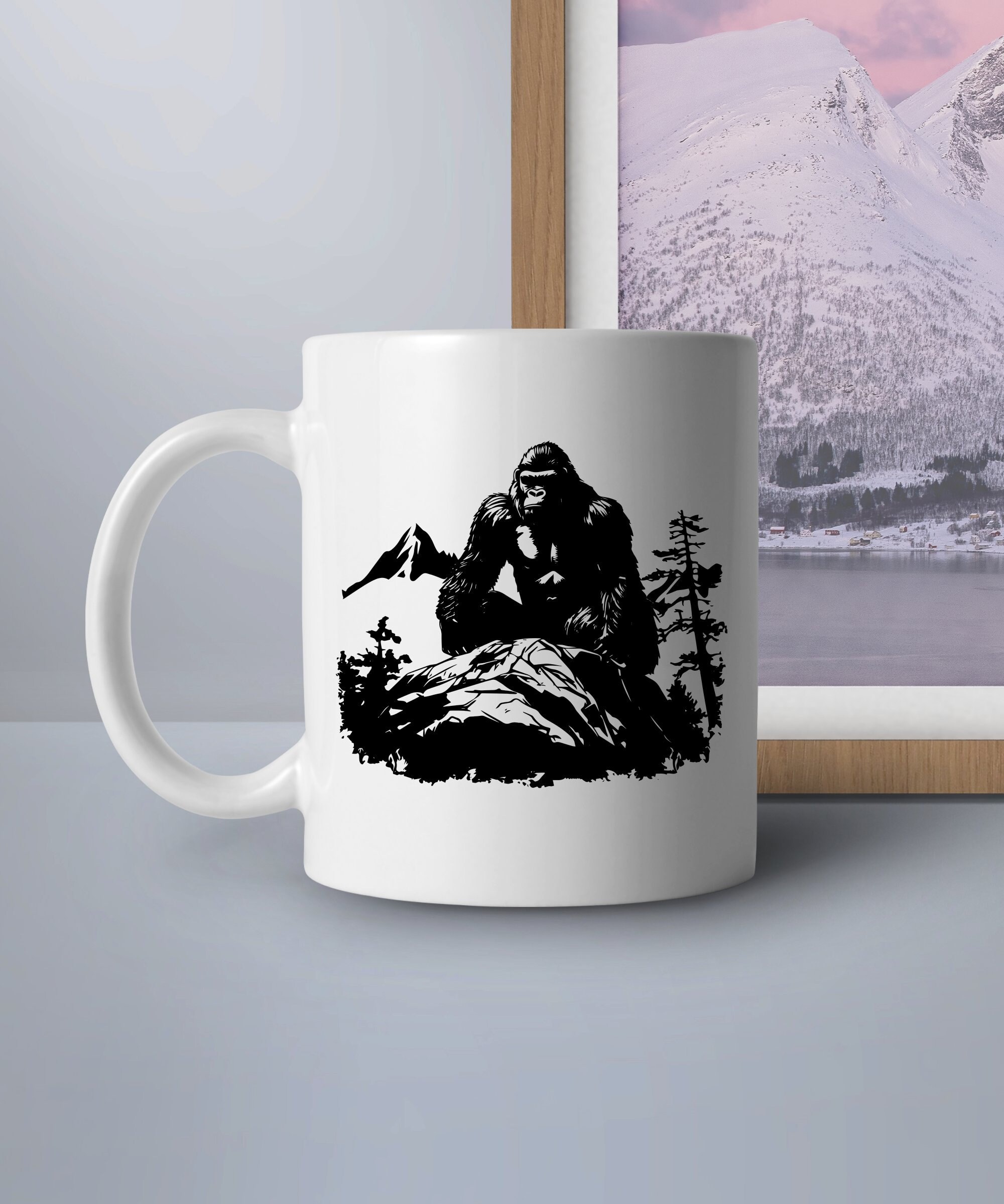 SILVERBACK GORILLA SVG, Silverback Gorilla Svg Files for Cricut ...