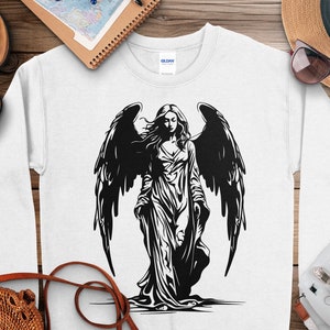 DIVINE WOMAN ANGEL Svg, Heavenly Angel Svg Files for Cricut, Celestial ...