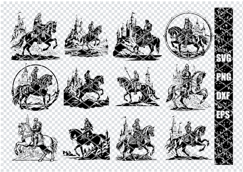CRUSADER TEMPLAR KNIGHT Svg, Crusader Knight Armor Svg Files for Cricut ...