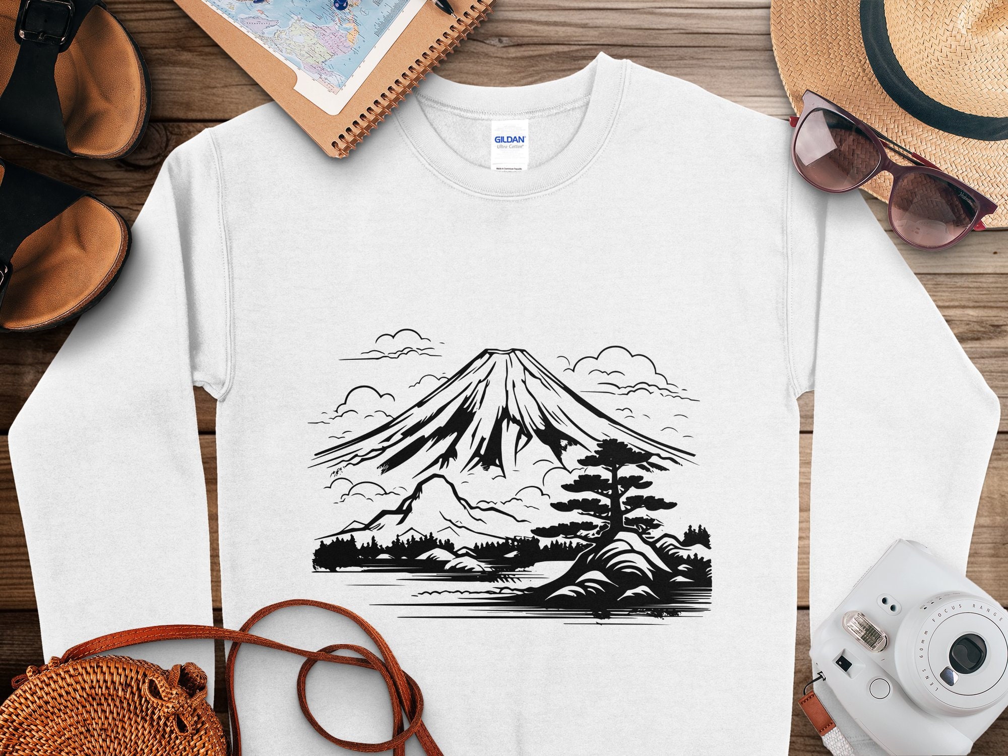 Mount Fuji Svg, Mount Fuji Fujiyama Svg Files for Cricut, Fujiyama ...