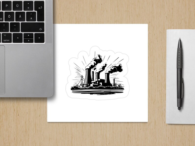 NUCLEAR POWER PLANT Svg, Nuclear Plant Reactor Svg Files for Cricut ...