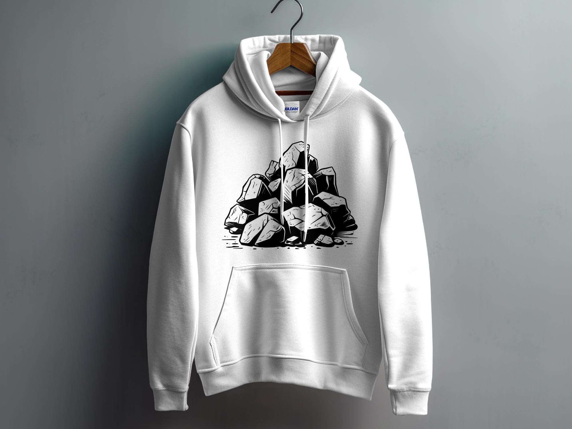 ROCK PILE SVG, Boulder Pile Svg Files for Cricut, Stone Pile Clipart ...