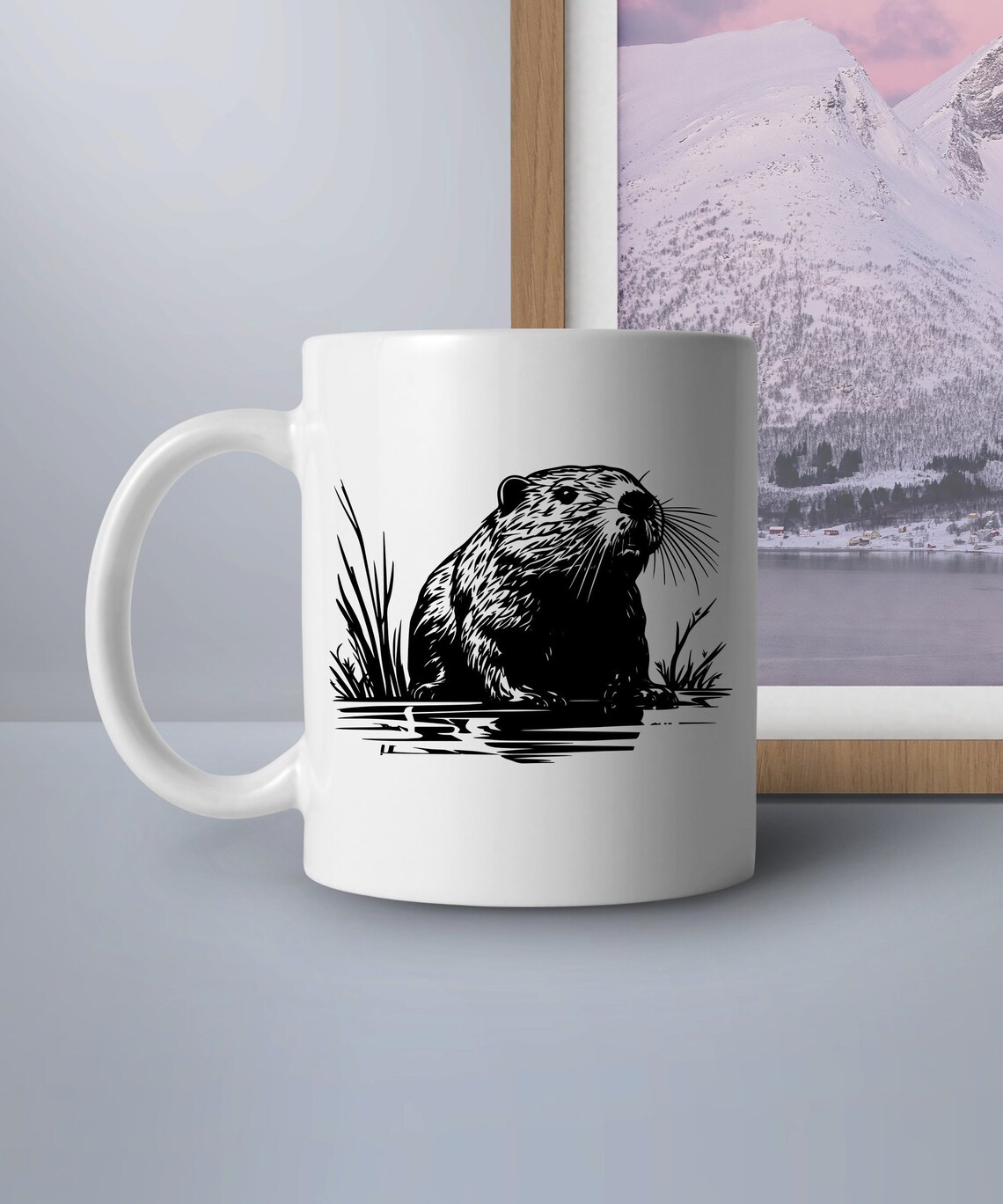 WILD BEAVER SVG, River Beaver Svg Files for Cricut, Mammal Beaver ...