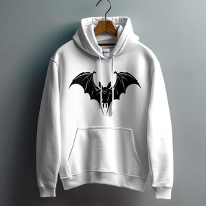 FLYING VAMPIRE BAT Svg, Creepy Gothic Bat Svg Files for Cricut ...