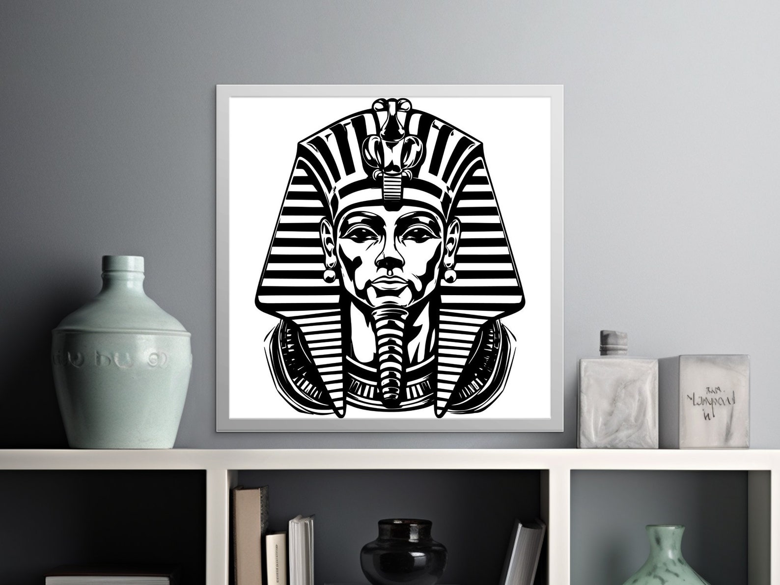 PHARAOH RAMSES SVG, the Great Egypt Ozymandias Svg Files for Cricut ...