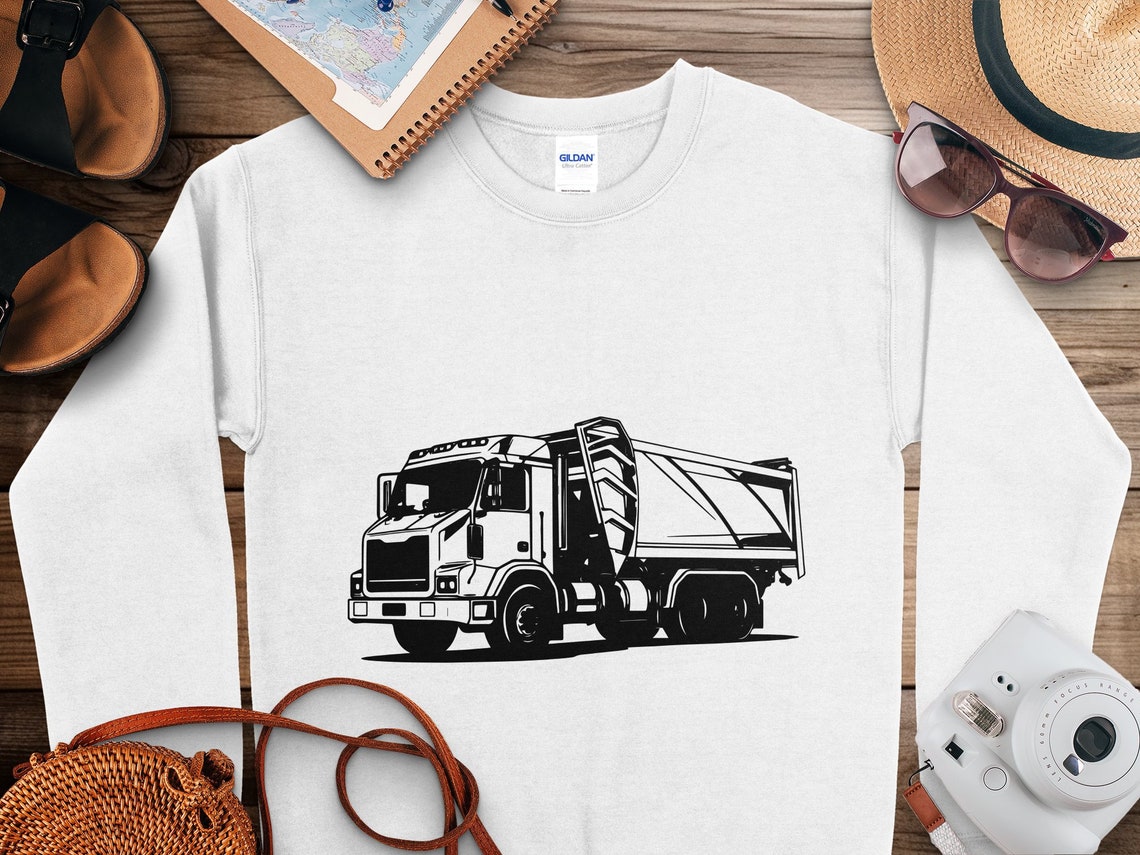 GARBAGE TRUCK SVG, Garbage Truck Svg Files for Cricut, Garbage Truck ...