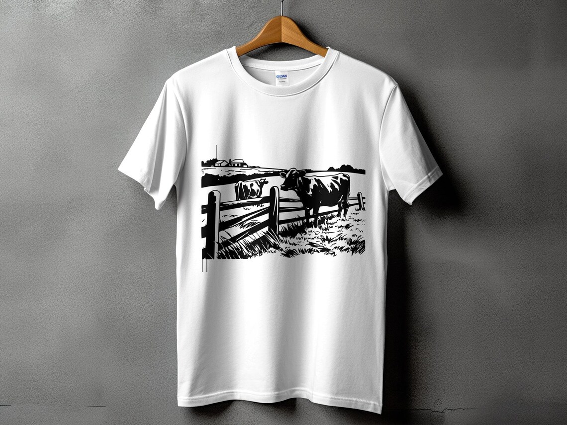 CATTLE COW FARM Svg, Cattle Cow Rustic Barn Svg Files for Cricut ...