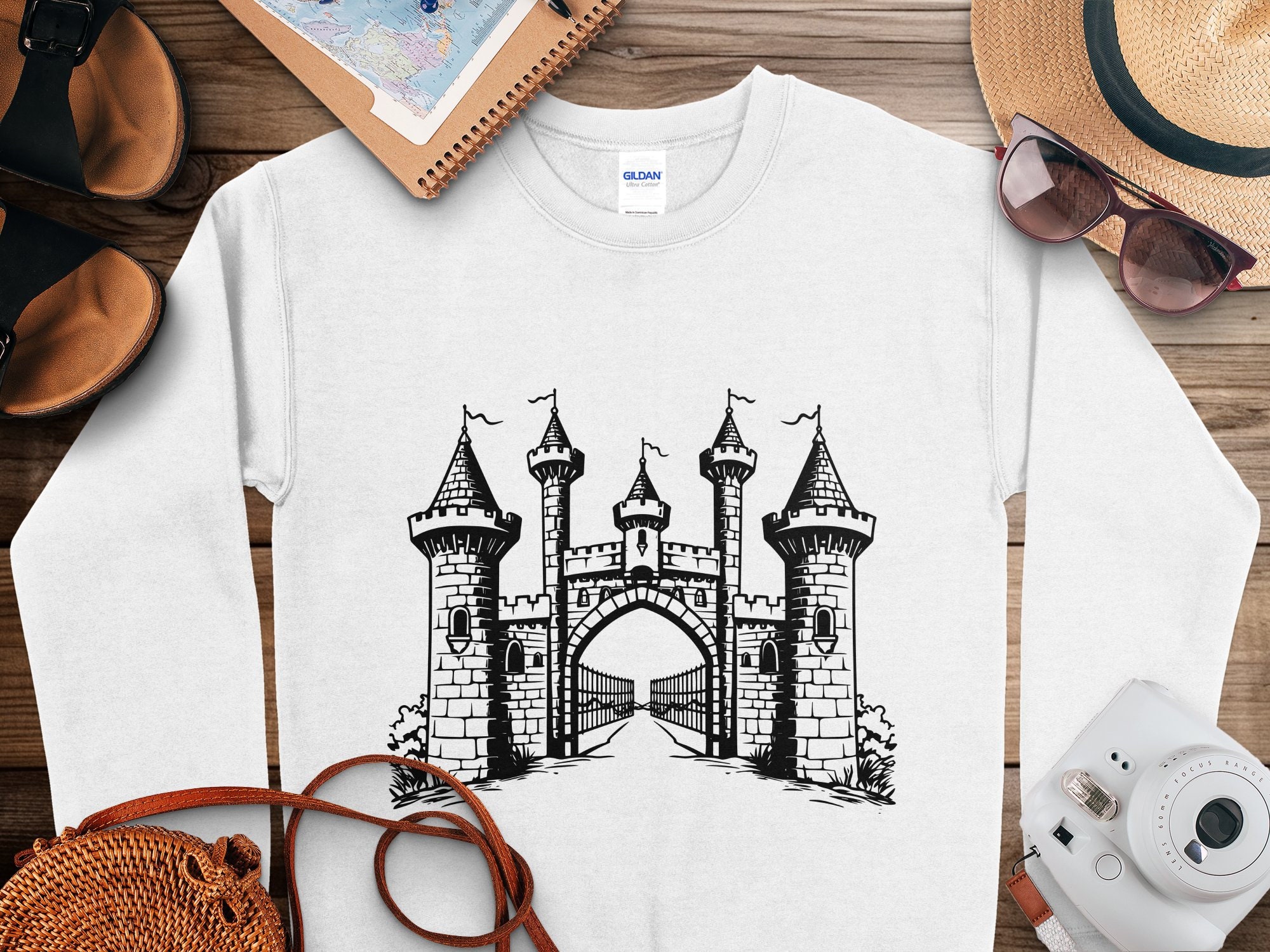 ANCIENT MEDIEVAL GATE Svg, Middle Age Gate Svg Files for Cricut, Gothic ...