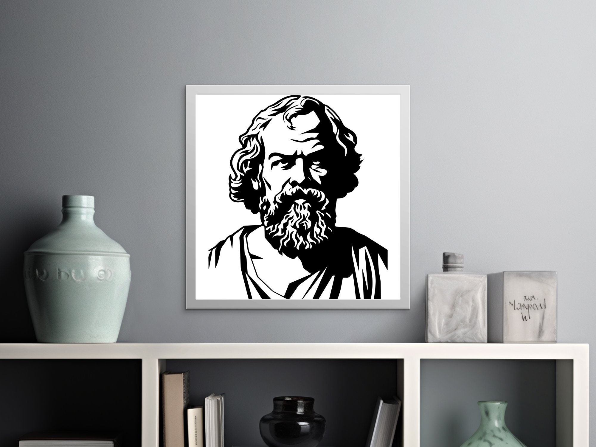 SOCRATES GREEK PHILOAOPHER Svg, Socrates Greek Philoaopher Svg Files ...