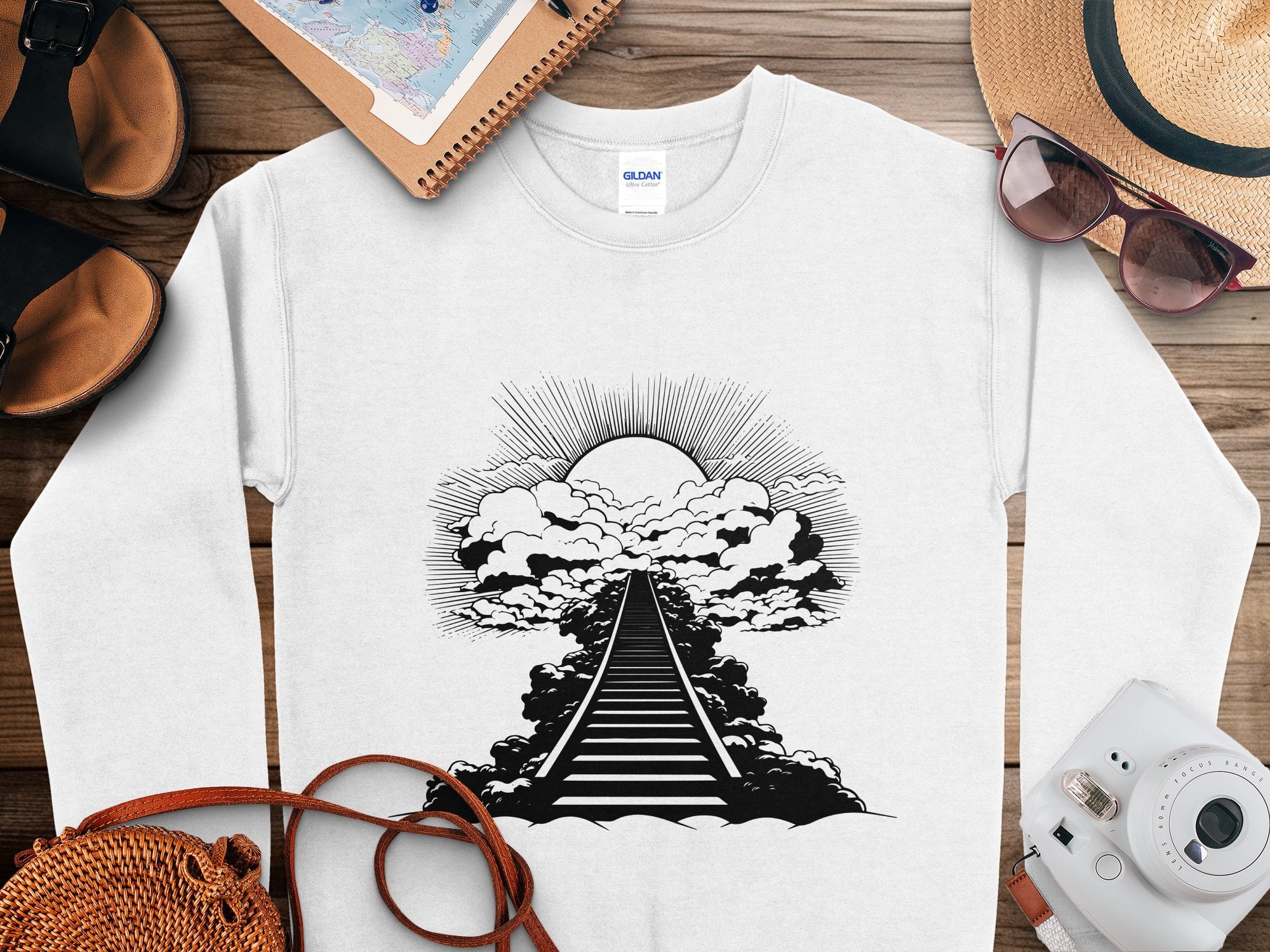 STAIRWAY to HEAVEN Svg, HEAVENLY Stairway Svg Files for Cricut, Divine ...