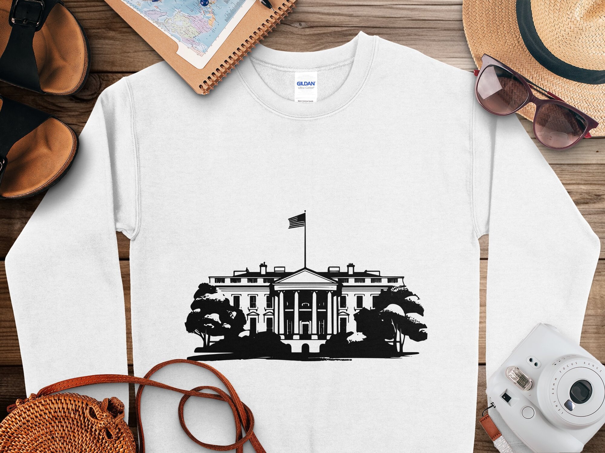 WHITE HOUSE US Svg, President Home Mansion Svg Files for Cricut ...
