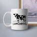 HOLSTEIN DAIRY COW Svg, Holstein Cattle Svg Files for Cricut, Holstein ...