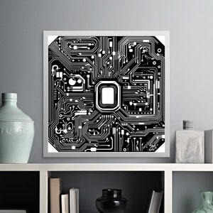 PCB CIRCUIT BOARD Svg, Circuit Motherboard Svg Files for Cricut ...