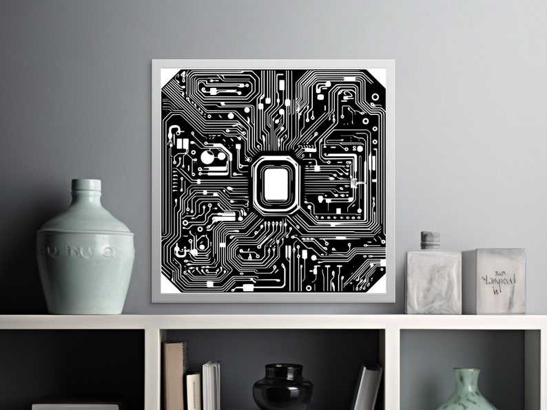 PCB CIRCUIT BOARD Svg, Circuit Motherboard Svg Files for Cricut ...