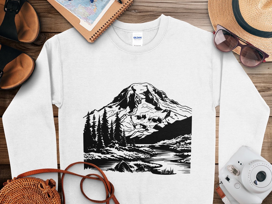 MOUNT RAINIER National PARK Svg, Rainier Washington Svg Files for ...