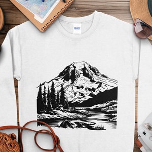 MOUNT RAINIER National PARK Svg, Rainier Washington Svg Files for ...