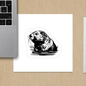 WILD BEAVER SVG, River Beaver Svg Files for Cricut, Mammal Beaver ...