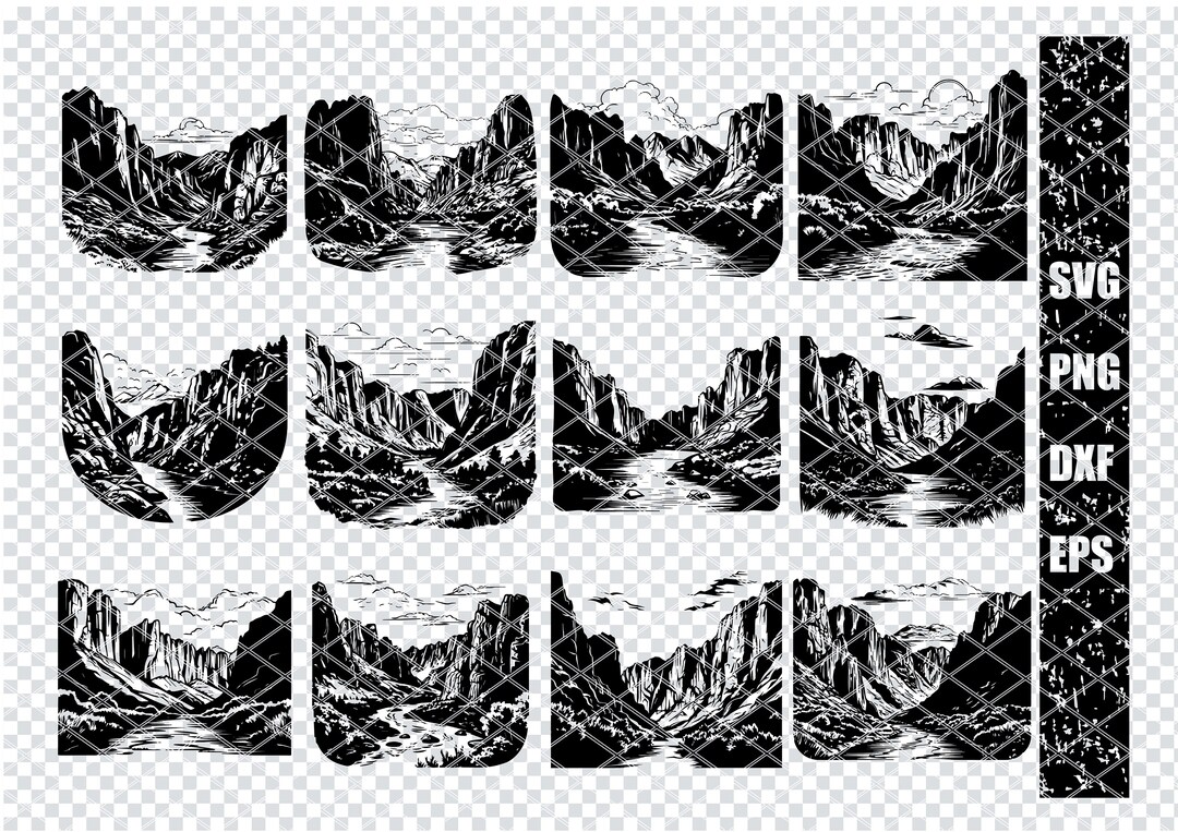 BLACK CANYON NATIONAL Park Svg, Black Canyon Park Svg Files for Cricut ...