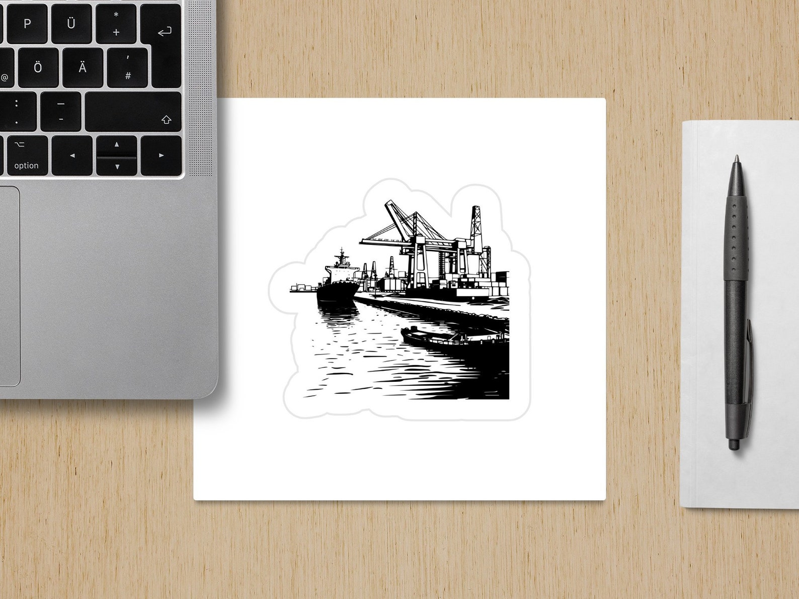 HARBOR DOCK SVG, Harbor Port Svg Files for Cricut, Coastal Seaport ...