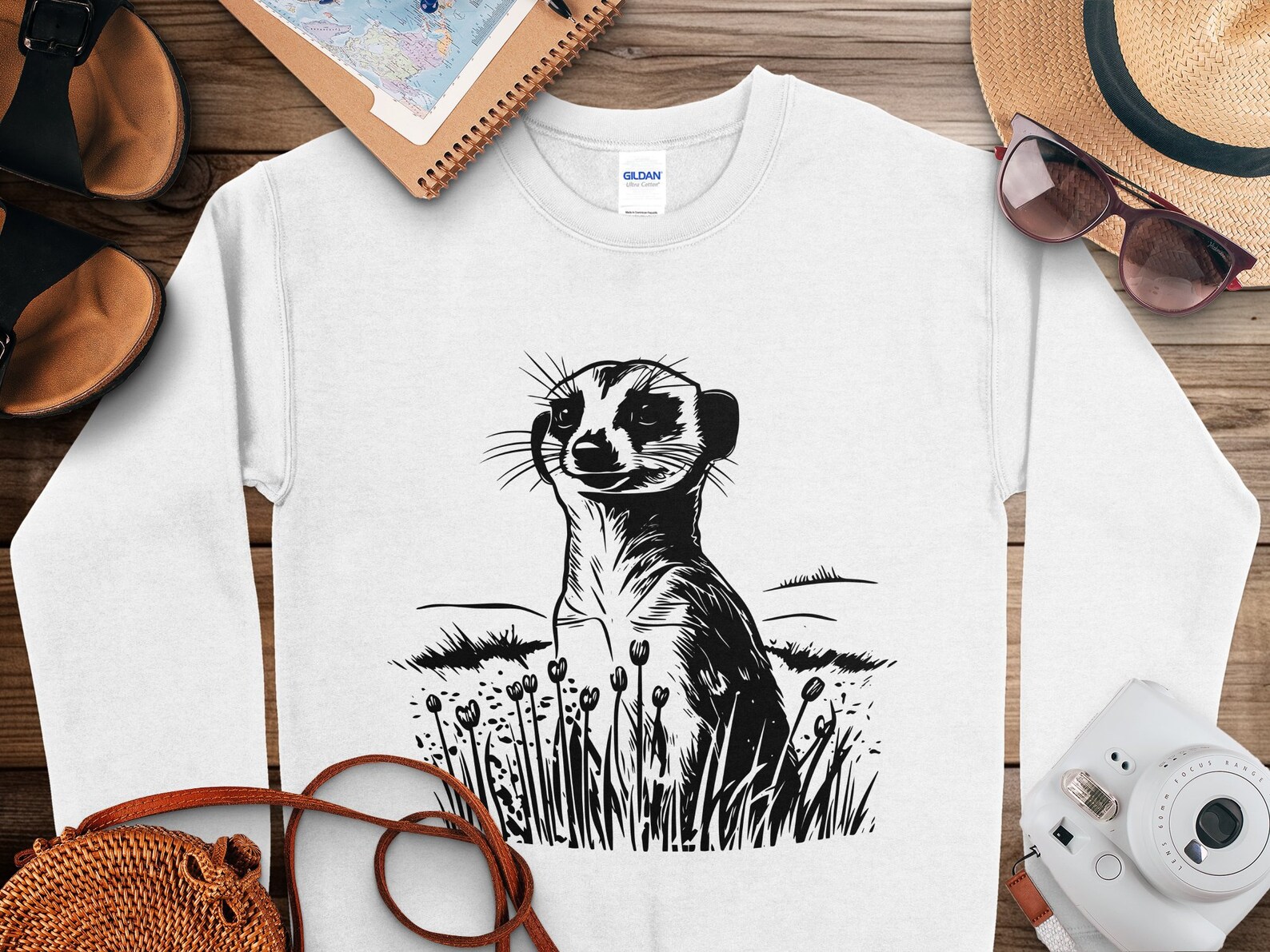 MEERKAT SVG, MONGOOSE Svg Files for Cricut, Wild Suricate Mammal ...