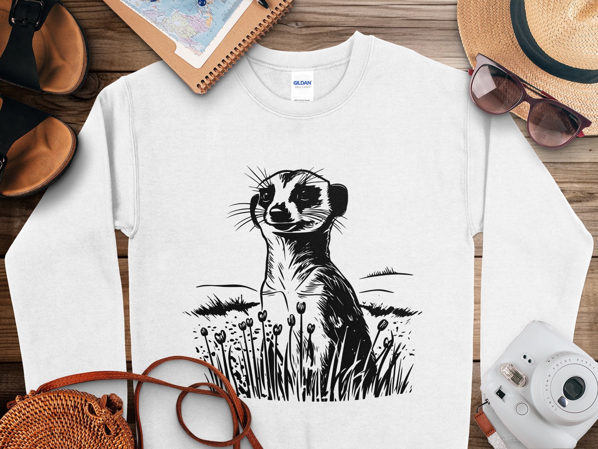 MEERKAT SVG, MONGOOSE Svg Files for Cricut, Wild Suricate Mammal ...