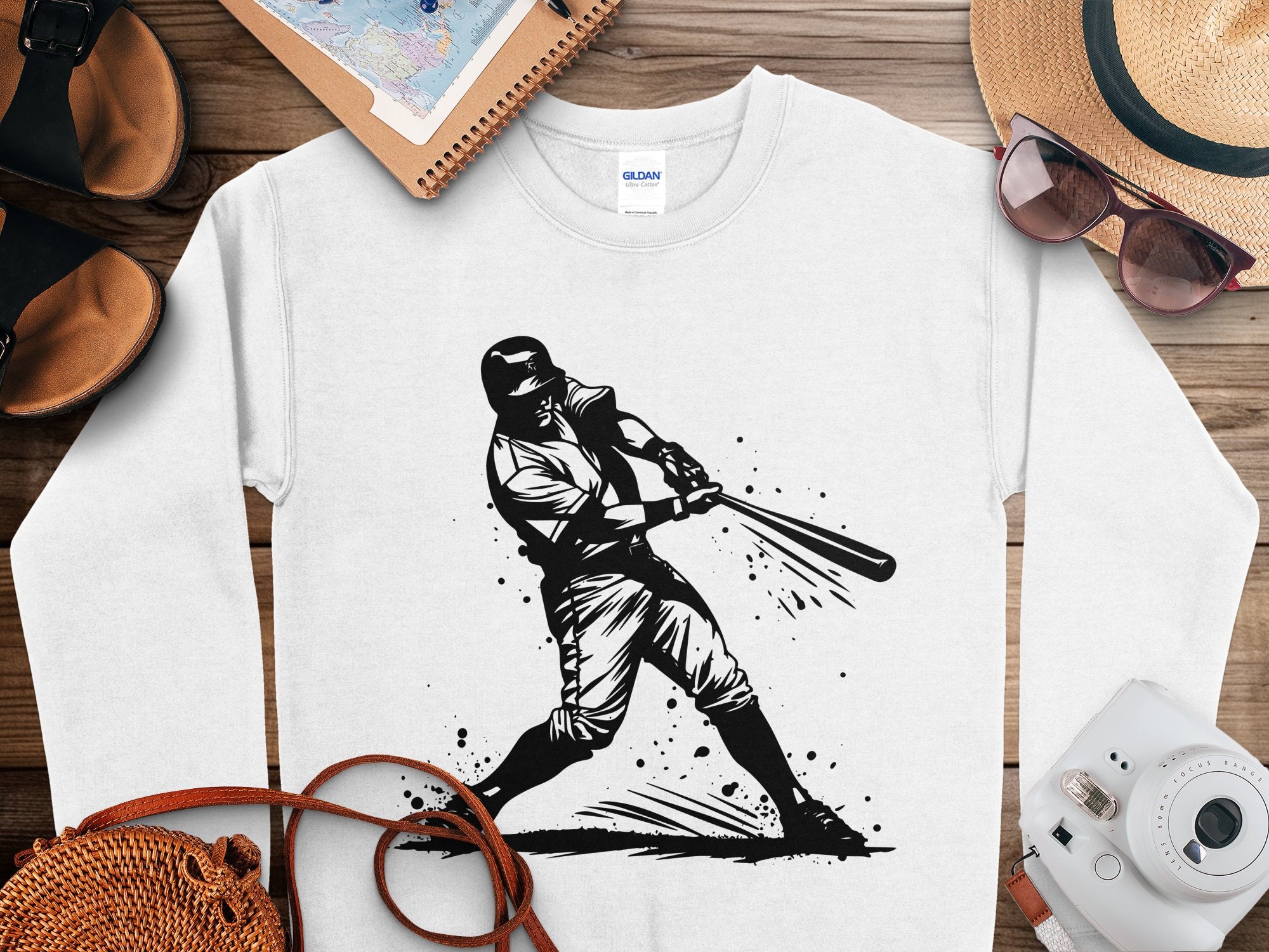 BASEBALL PLAYER SVG, Baseball Batter Svg Cut Files for Cricut, Baseball ...