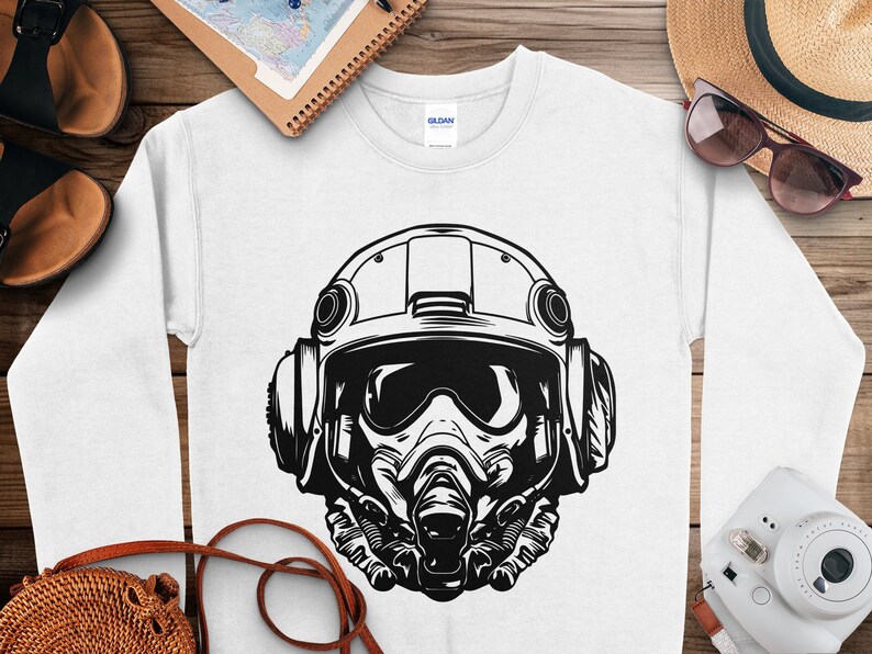 PILOT AVIATION HELMET Svg, Pilot Headgear Svg Files for Cricut ...