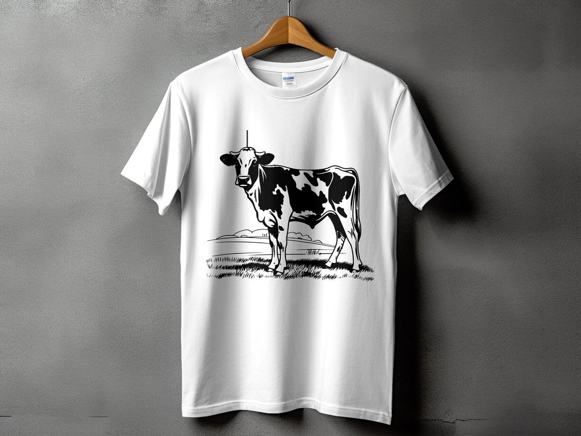 HOLSTEIN DAIRY COW Svg, Holstein Cattle Svg Files for Cricut, Holstein ...