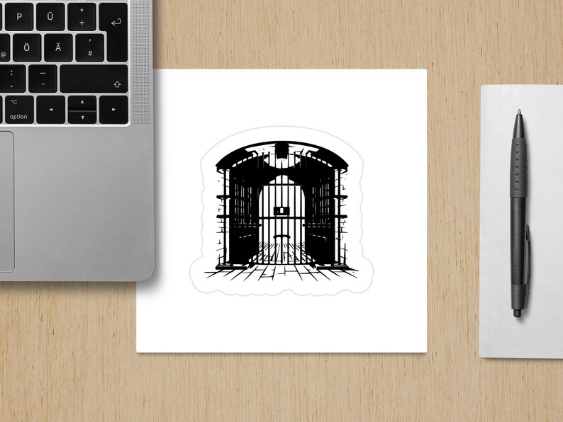PRISON JAIL CELL Svg, Dungeon Cell Svg Files for Cricut, Penitentiary ...