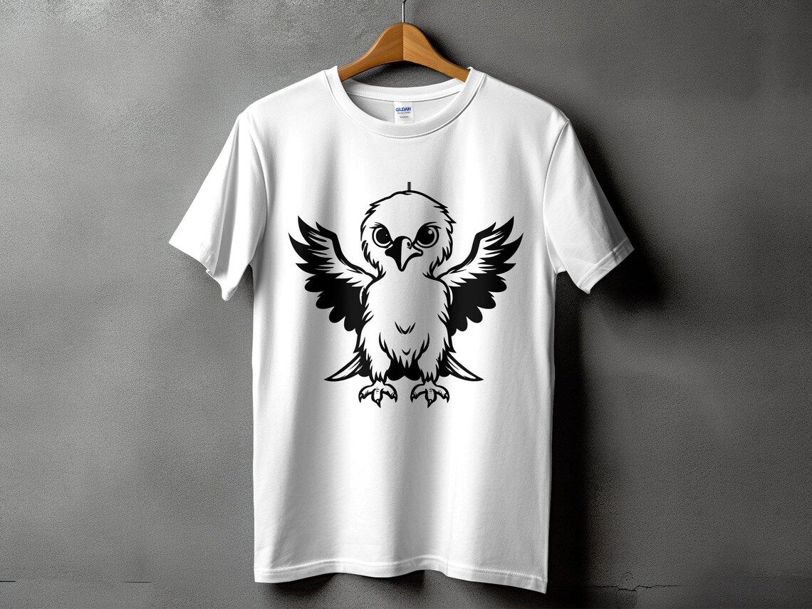 CUTE BABY EAGLE Svg, Eagle Hatchling Svg Files for Cricut, Adorable ...