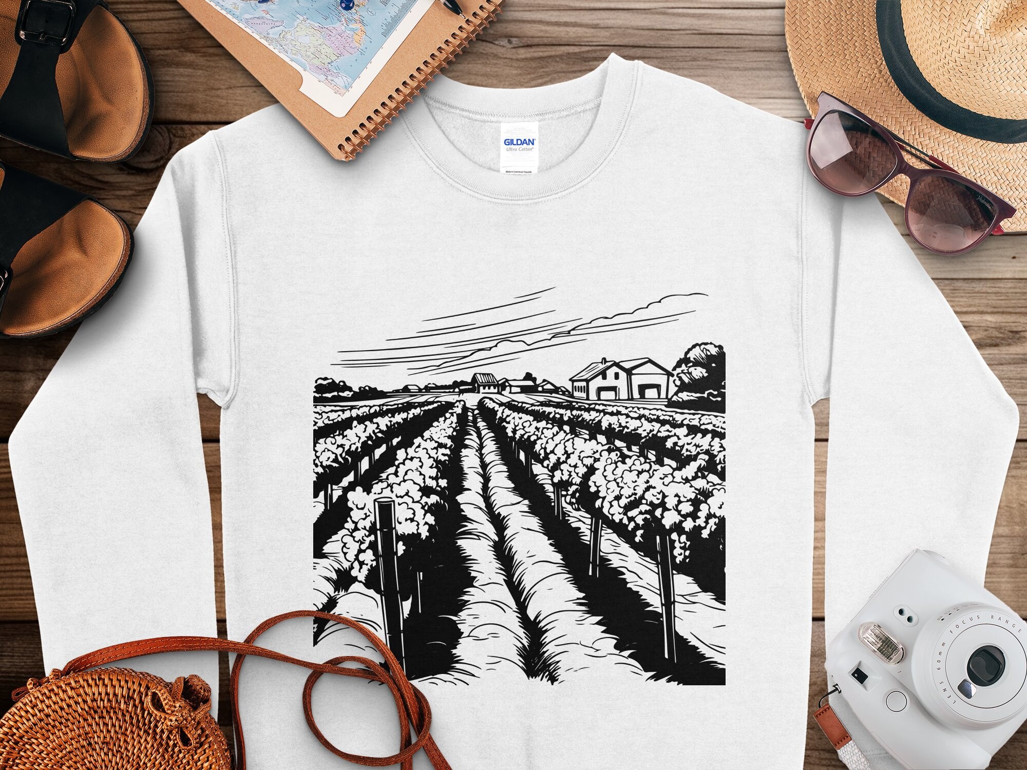 VINEYARD PLANTATION FARM Svg, Vineyard Estate Farm Svg Files for Cricut ...