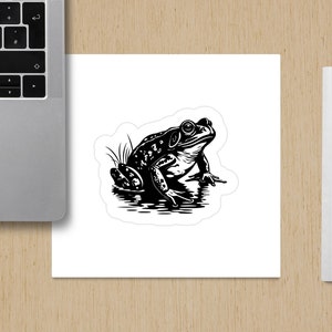 AMERICAN BULLFROG SVG, Amphibian Bullfrog Svg Files for Cricut, Pond ...