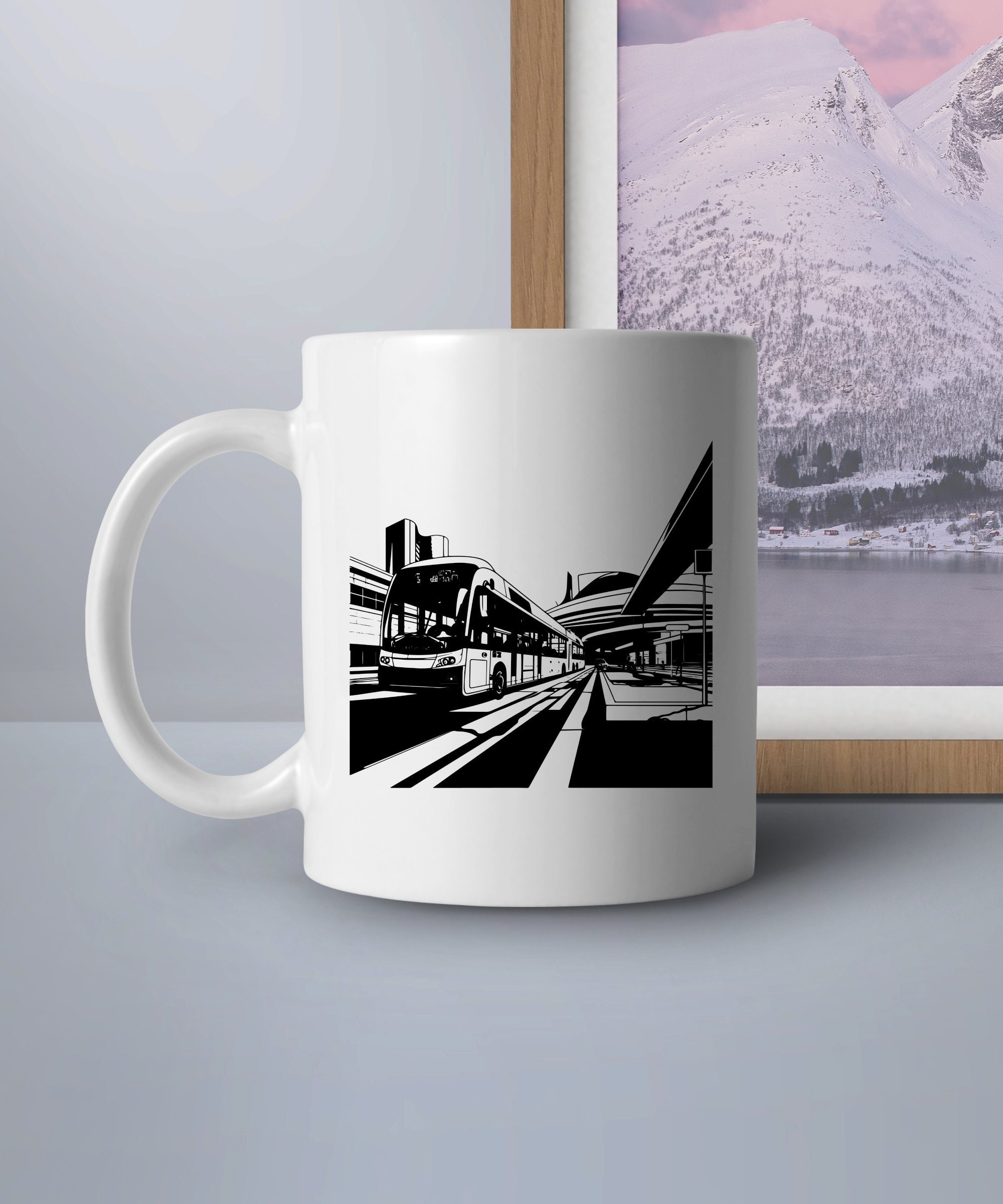 BUS STATION Svg, Bus Terminal Svg Files for Cricut, Bus Terminal ...