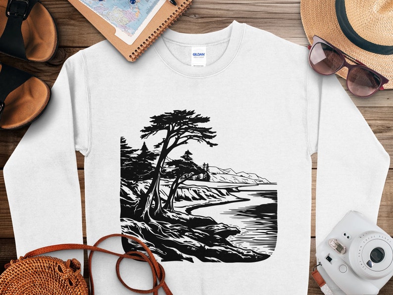 COASTAL REDWOOD SVG, Coastal Redwood Svg Files for Cricut, Coastal ...