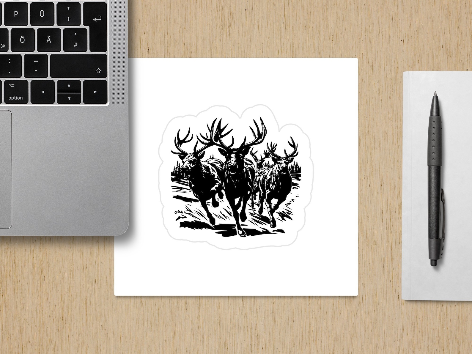 RUNNING ELK CHARGE Svg, Elk Gallop Svg Files for Cricut, Elk Sprint ...