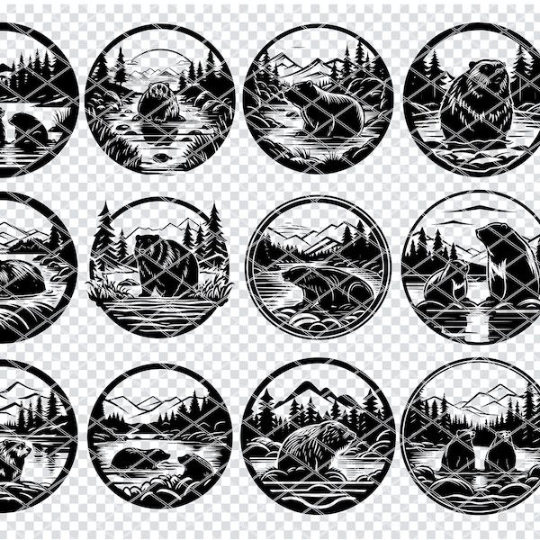 Beaver Dam Svg - Etsy