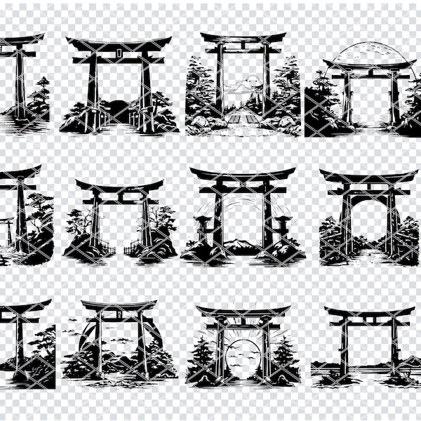 Torii Gate Laser Cut Files - Etsy