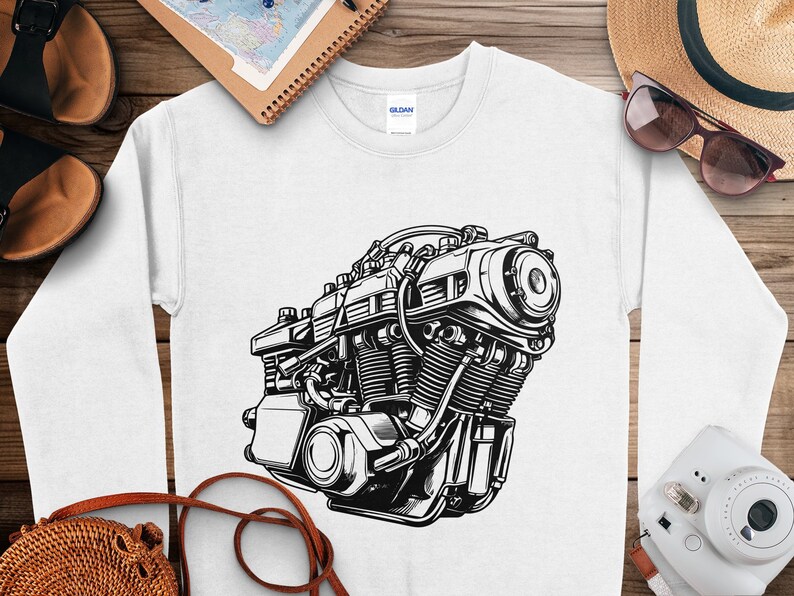 BIG BIKE ENGINE Svg, Motorcycle Engine Svg Files for Cricut, Motorcycle ...