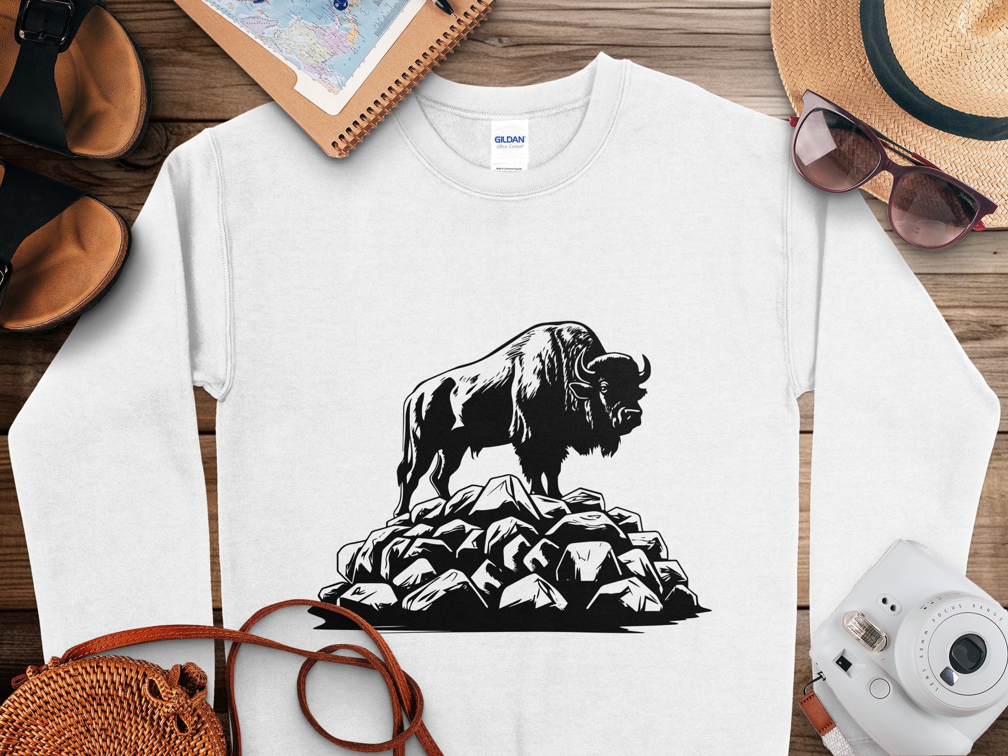 BISON SVG, BISON Clipart, Wild Bison Svg, Bison Svg Cut Files for ...