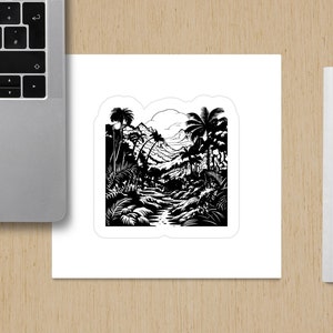 TROPICAL RAINFOREST Svg, RAINFOREST Vegetation Svg Files for Cricut ...