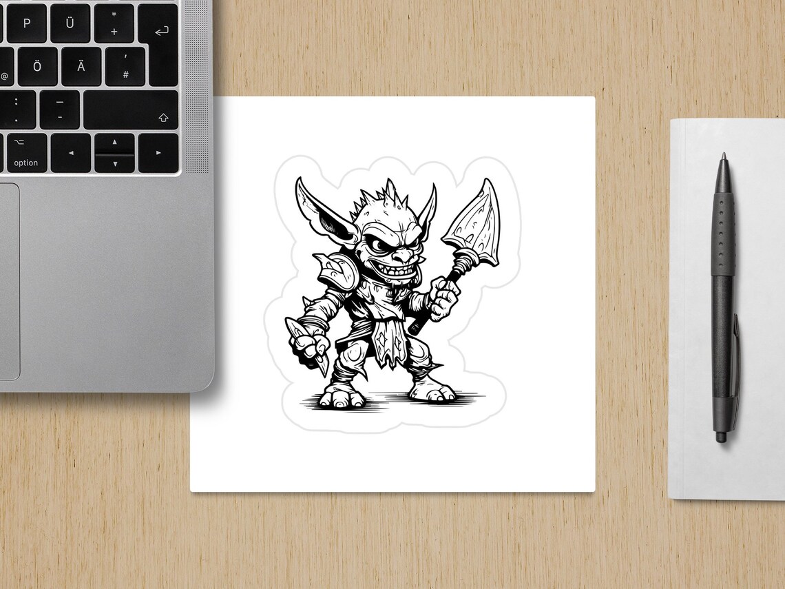 GOBLIN CREATURE SVG, Folklore Goblin Svg Files for Cricut, Fantasy ...