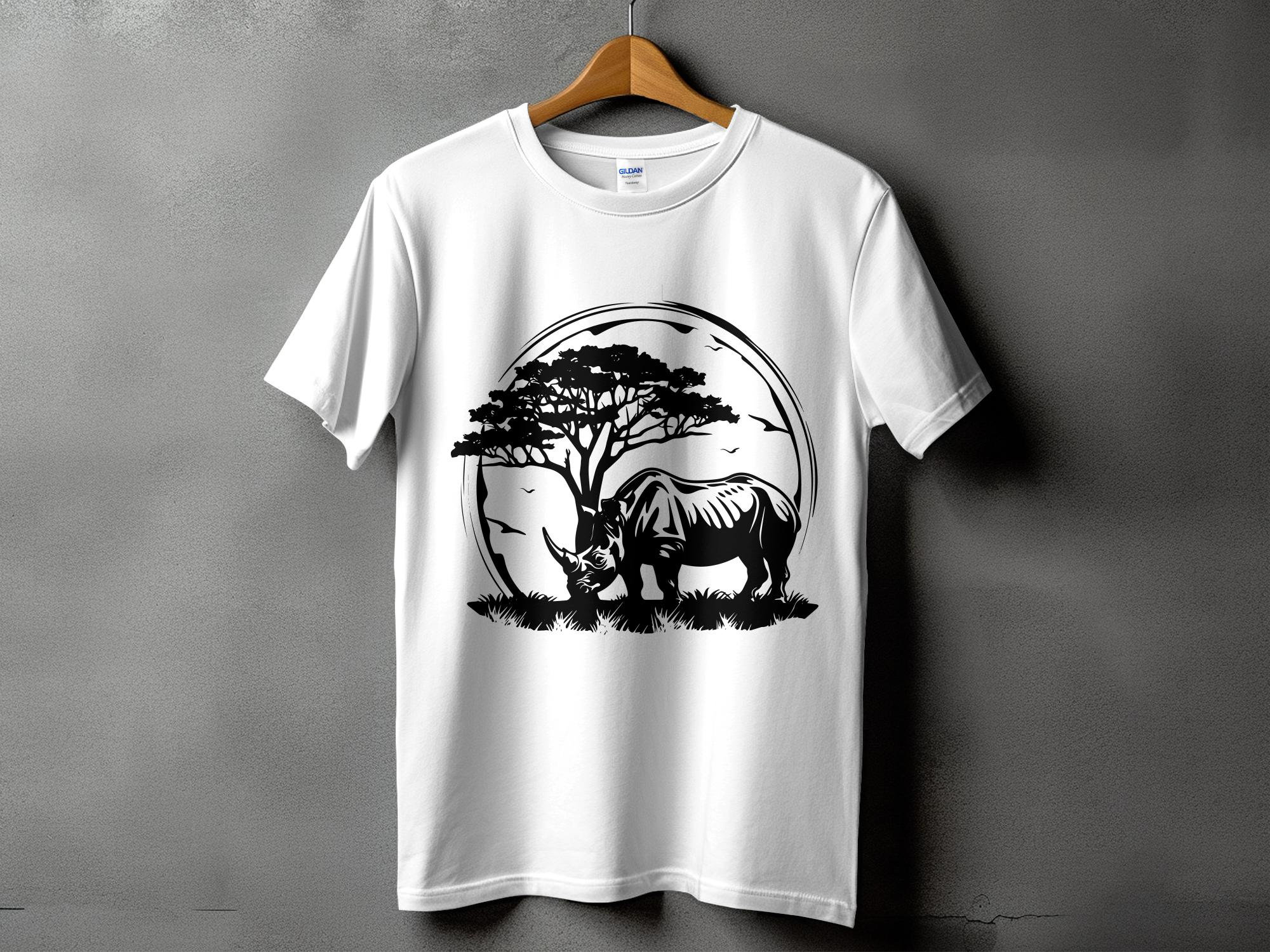 AFRICAN RHINOCEROS SVG, Indian Rhino Svg Files for Cricut, Sumatra ...