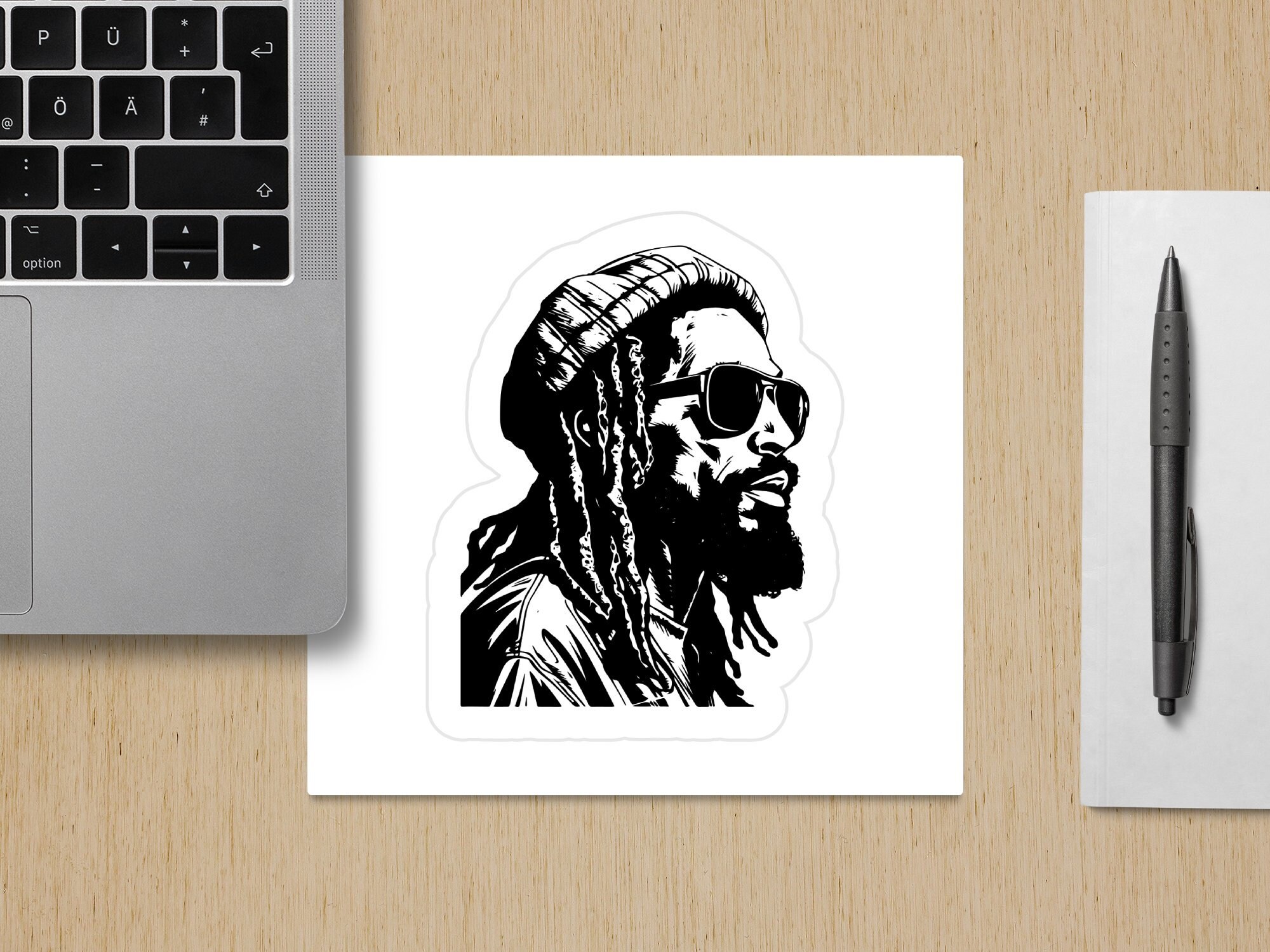 RASTAFARIAN DREADLOCKS SVG, Reggae Man Svg Files for Cricut, Reggae Man ...