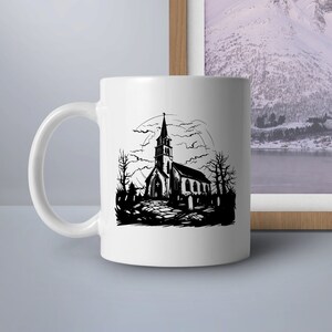OLD GOTHIC CHURCH Svg, Medieval Church Svg Files for Cricut, Victorian ...