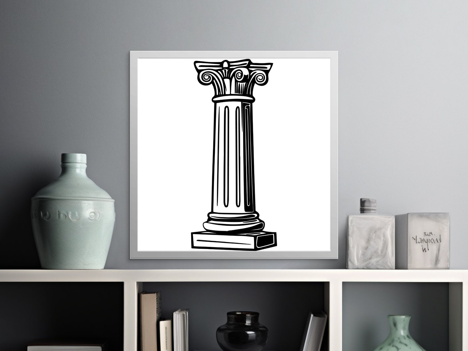 ANCIENT ROMAN COLUMN Svg, Ancient Roman Pillar Svg Files for Cricut ...