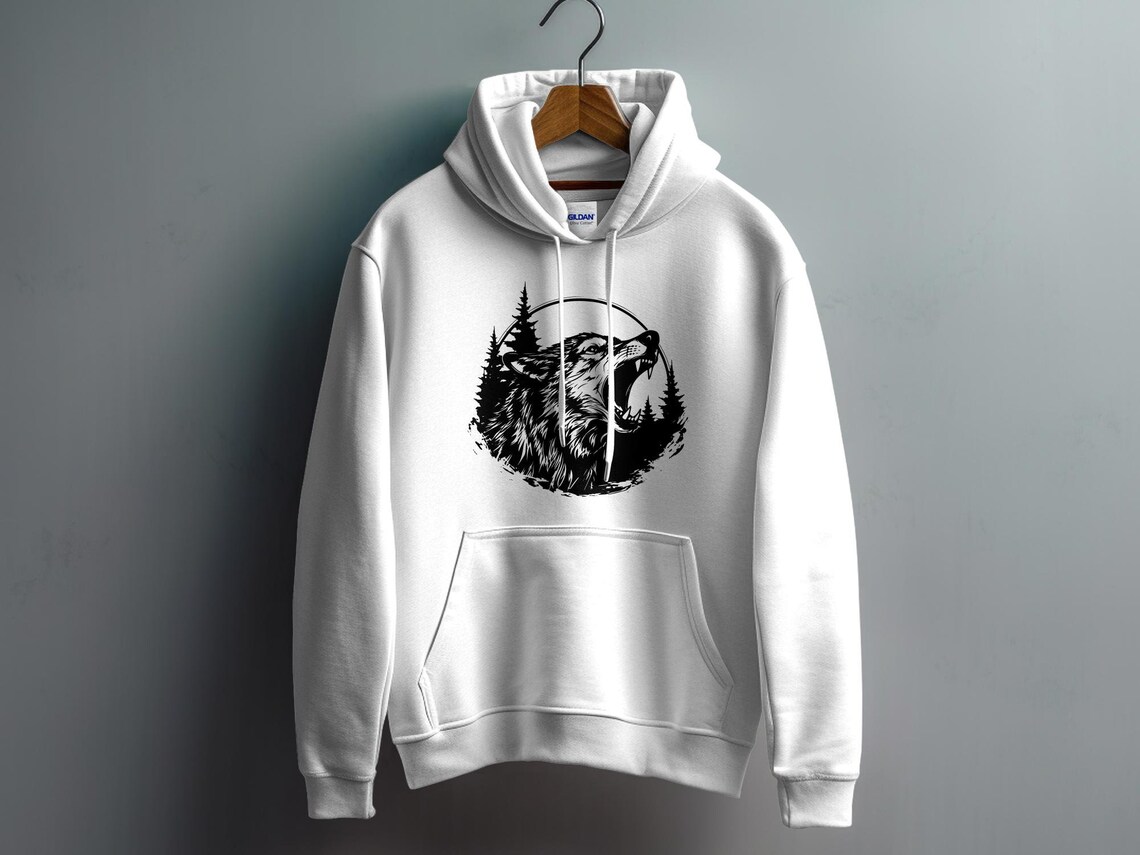 ALPHA WOLF HOWL Svg, Wild Wolf Howl Svg Files for Cricut, Wolf Predator ...