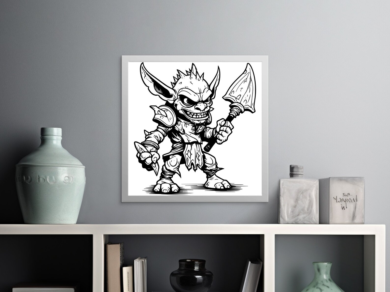 GOBLIN CREATURE SVG, Folklore Goblin Svg Files for Cricut, Fantasy ...