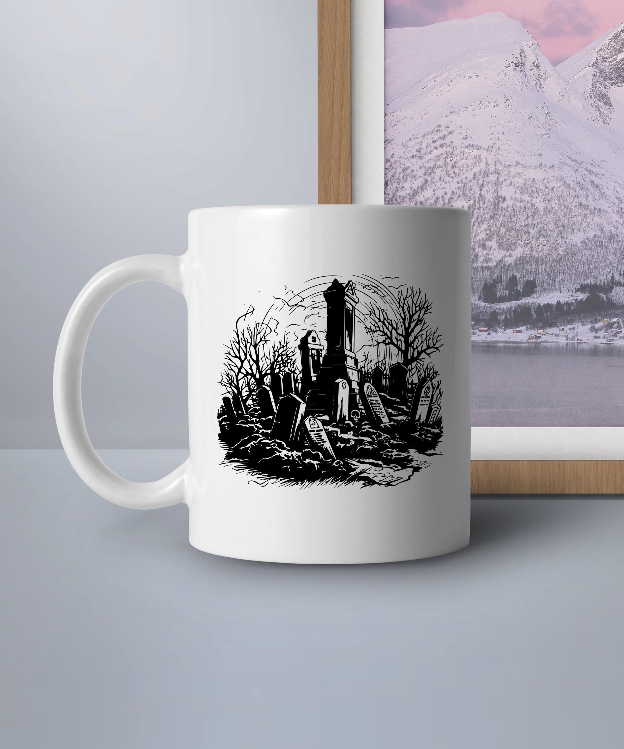 GRAVEYARD TOMBSTONES SVG, Cemetery Headstones Svg Files for Cricut ...